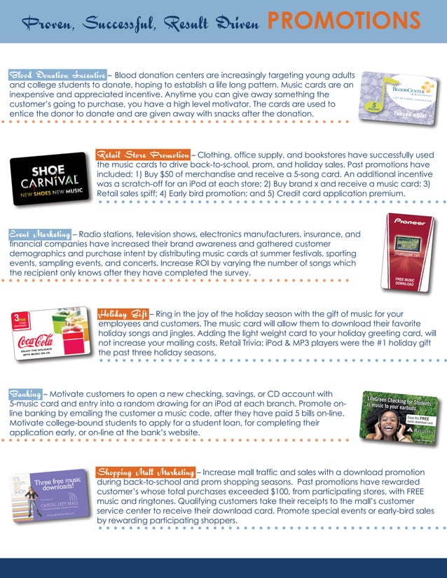 Proven successful result driven promotions | PDF