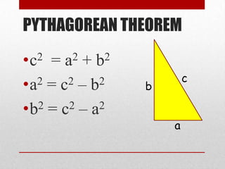 Prove pythagorean theorem | PPTX