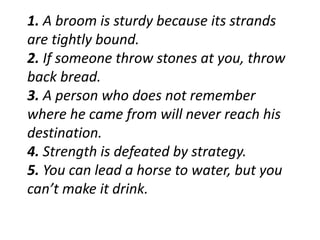 proverb activity.pptx