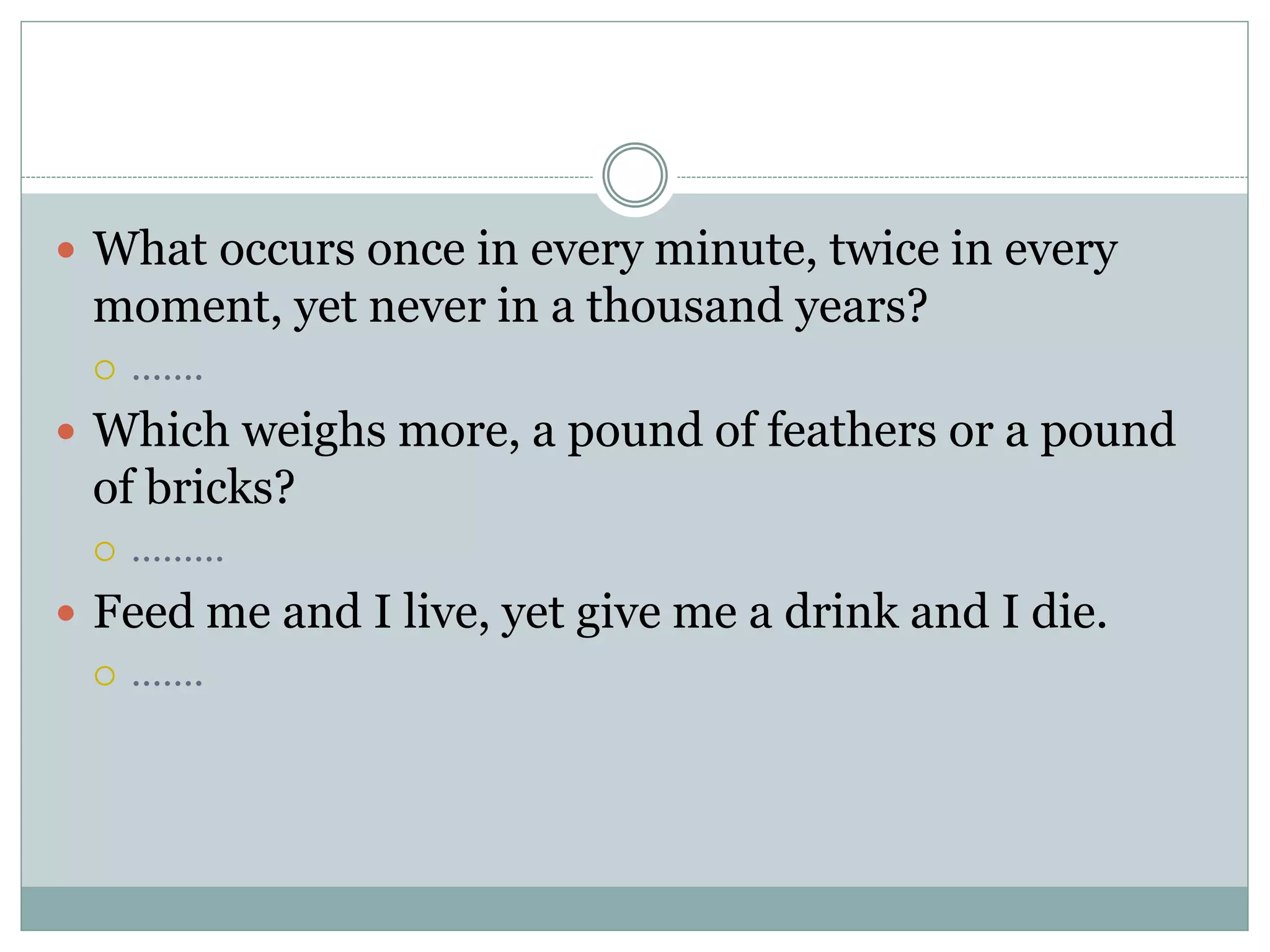 Proverb and riddle | PPTX