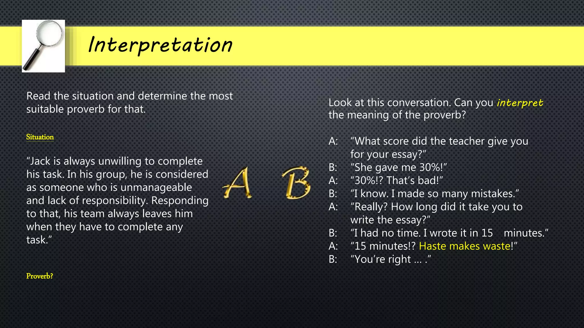Proverb and Riddle | PPTX