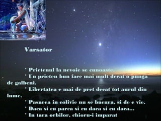 Proverbele zodiei tale ! | PPS