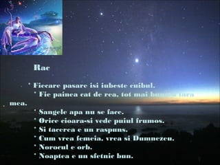 Proverbele zodiei tale ! | PPS