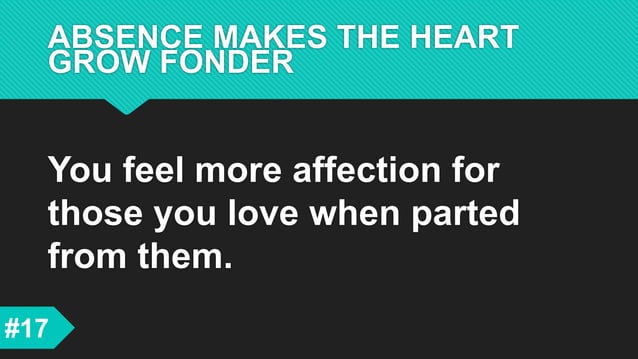 20 Most Commonly Used Proverbs | PPTX