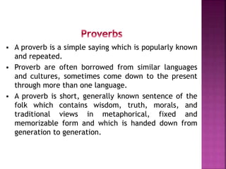 Proverbs | PPT