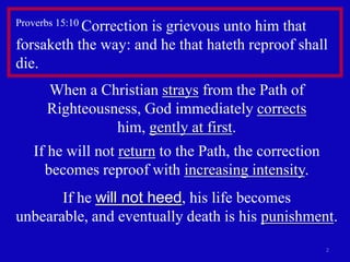 Proverbs 15d don't be stubborn | PPTX