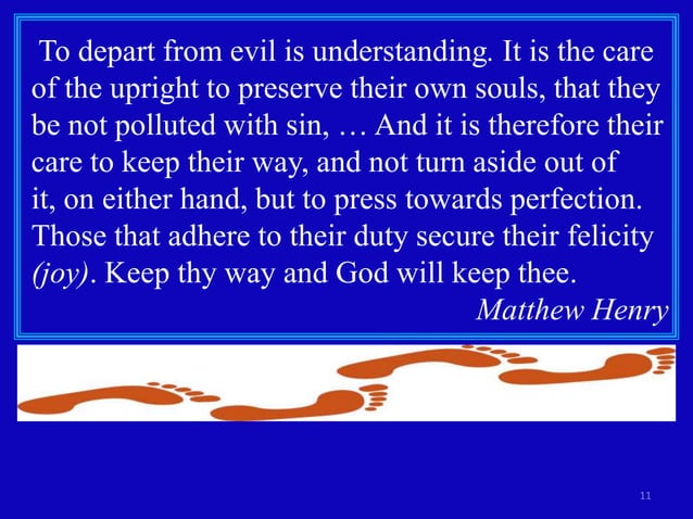 Proverbs 16c avoiding sin | PPT