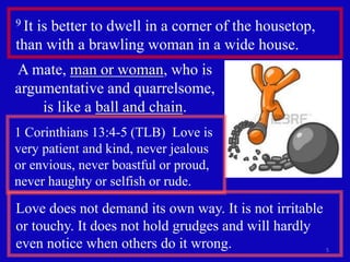 Proverbs 21b we don't have to learn the hard way | PPTX