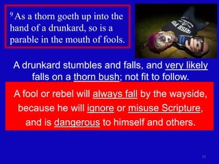 Proverbs 26a fools | PPTX