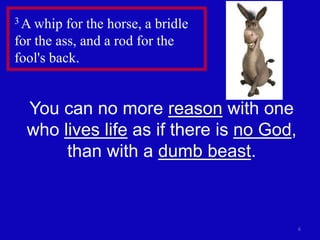 Proverbs 26a fools | PPTX