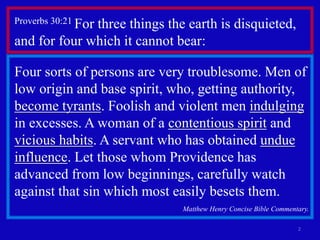 Proverbs 30c | PPT