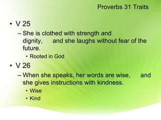 Proverbs31 | PPTX