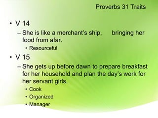 Proverbs31 | PPTX