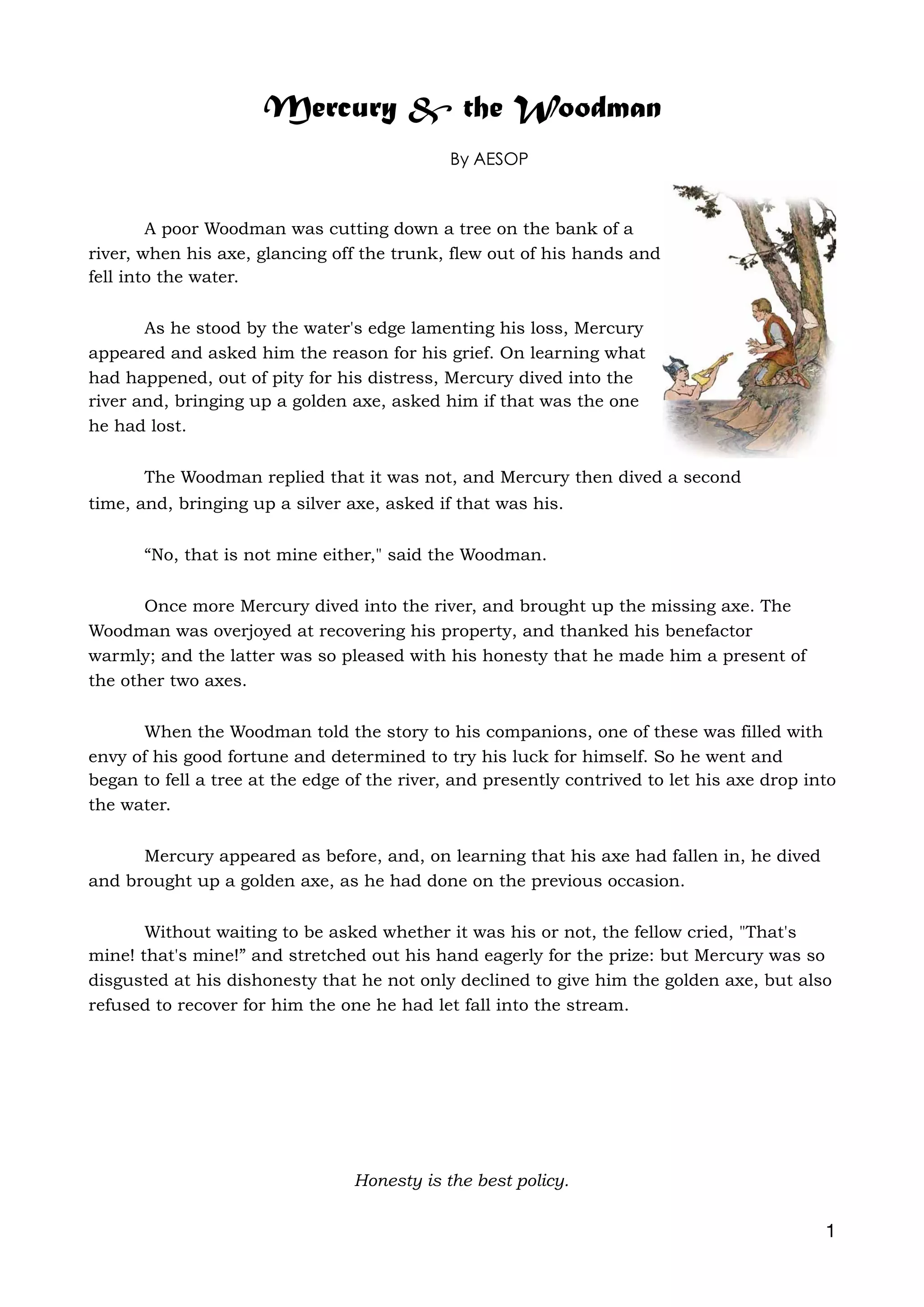 Proverbs and idioms (Short Stories) | PDF