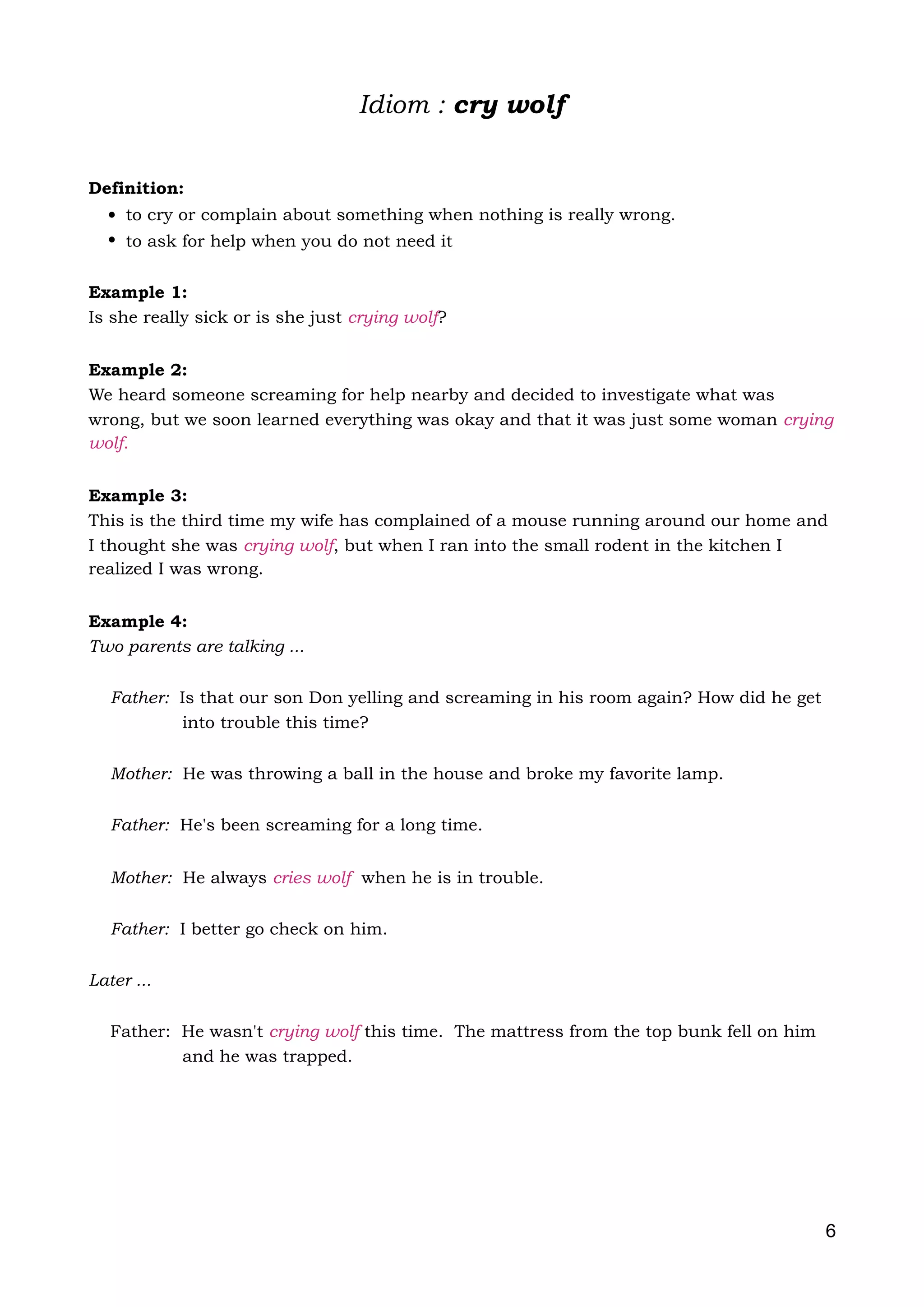 Proverbs and idioms (Short Stories) | PDF