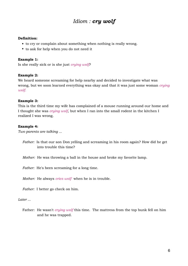 Proverbs and idioms (Short Stories) | PDF