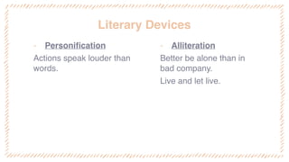 Proverbs and maxims | PDF