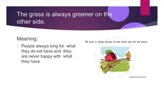 Proverbs and meanings | PPTX