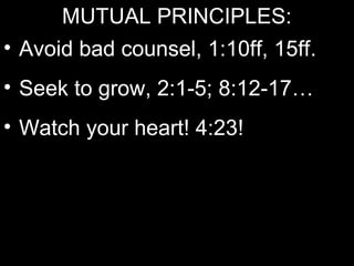 Proverbs forpartners 4 | PPT