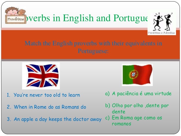 Romani Proverbs