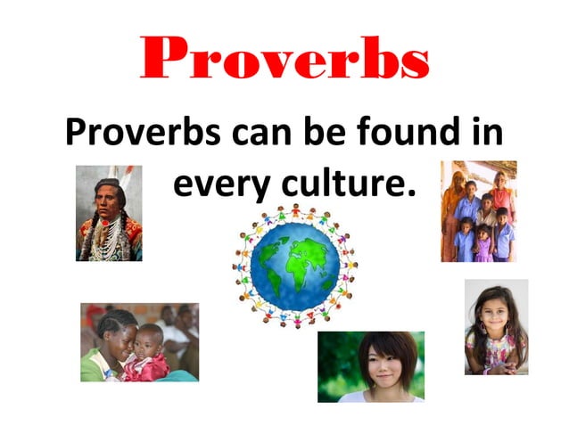 Proverb Lesson ptp | PPT