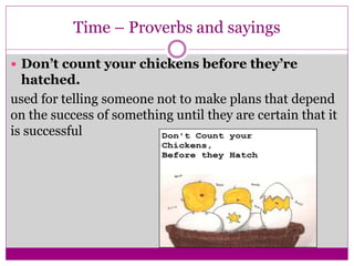Proverbs And Sayings About Time