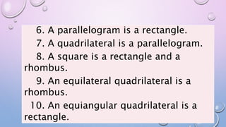 Proves theorems on the different kinds of parallelogram.pptx