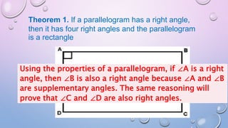 Proves theorems on the different kinds of parallelogram.pptx