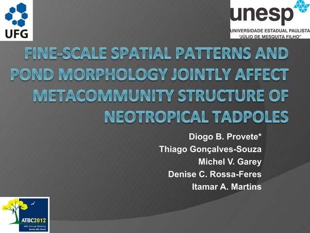 Fine-scale spatial patterns and pond morphology jointly affect ...