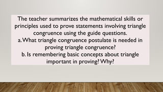 prove triangle congruence in math 8 -.pptx