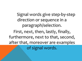 Provide accurate instructions | PPTX
