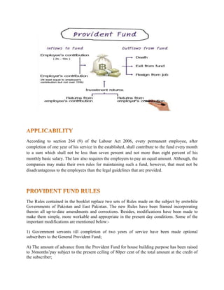 Provident fund | PDF | Government Support and Welfare | Financial ...