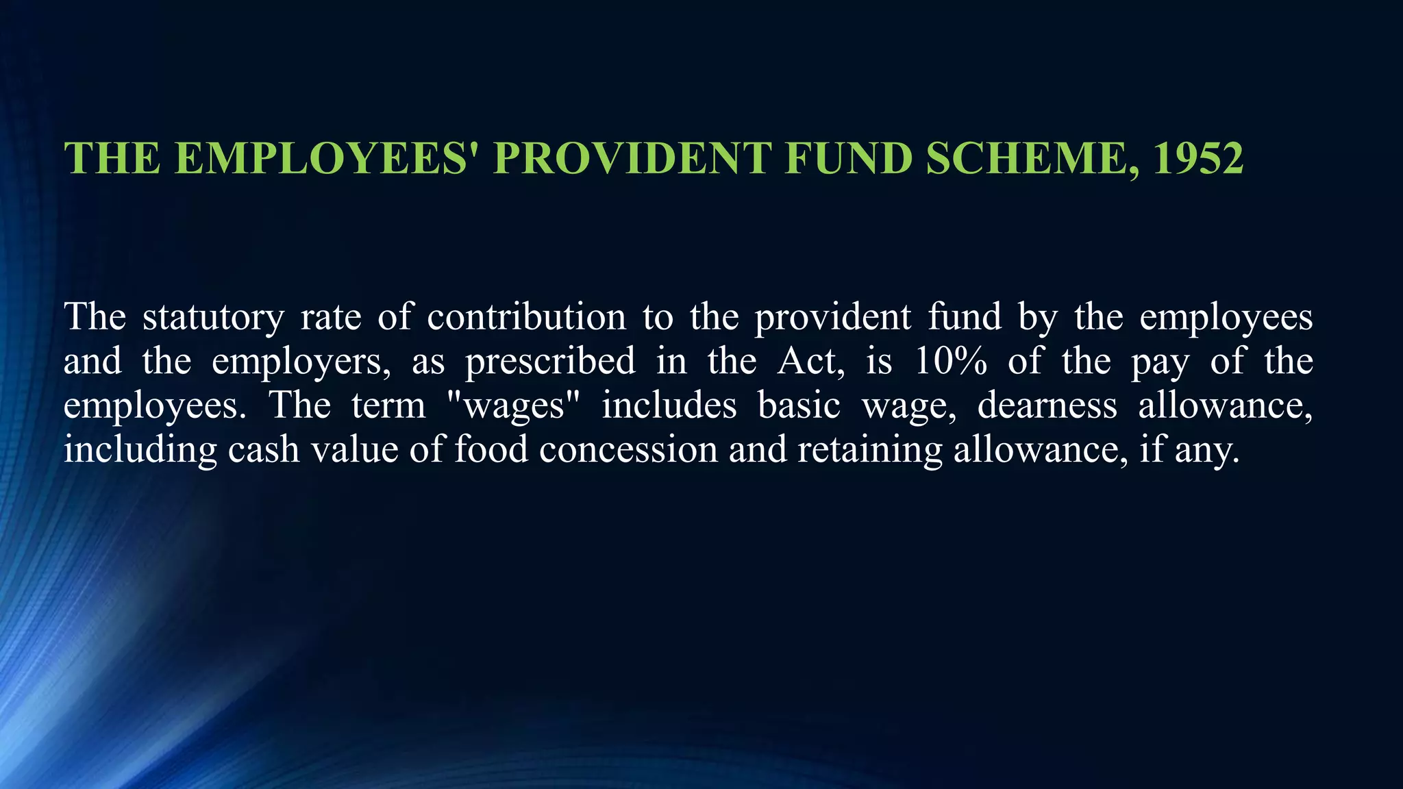 Provident fund | PPTX