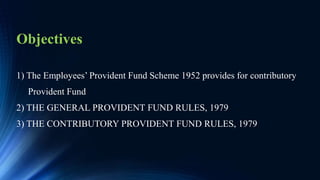 Provident fund | PPTX
