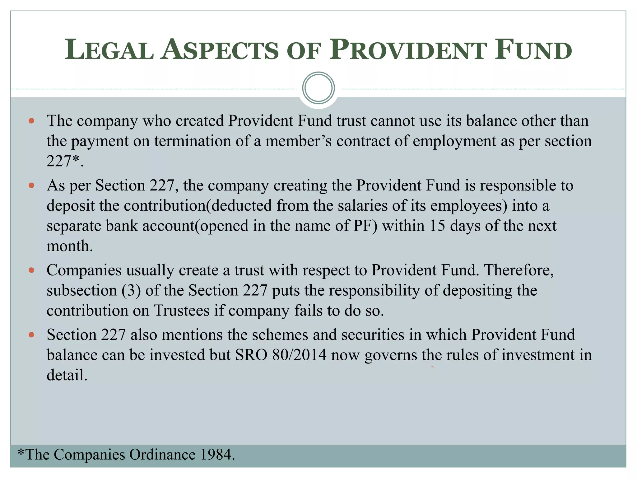 Provident fund Audit | By yasir shaikh | PPTX