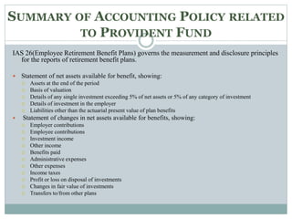 Provident fund Audit | By yasir shaikh | PPTX