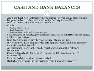 Provident fund Audit | By yasir shaikh | PPTX