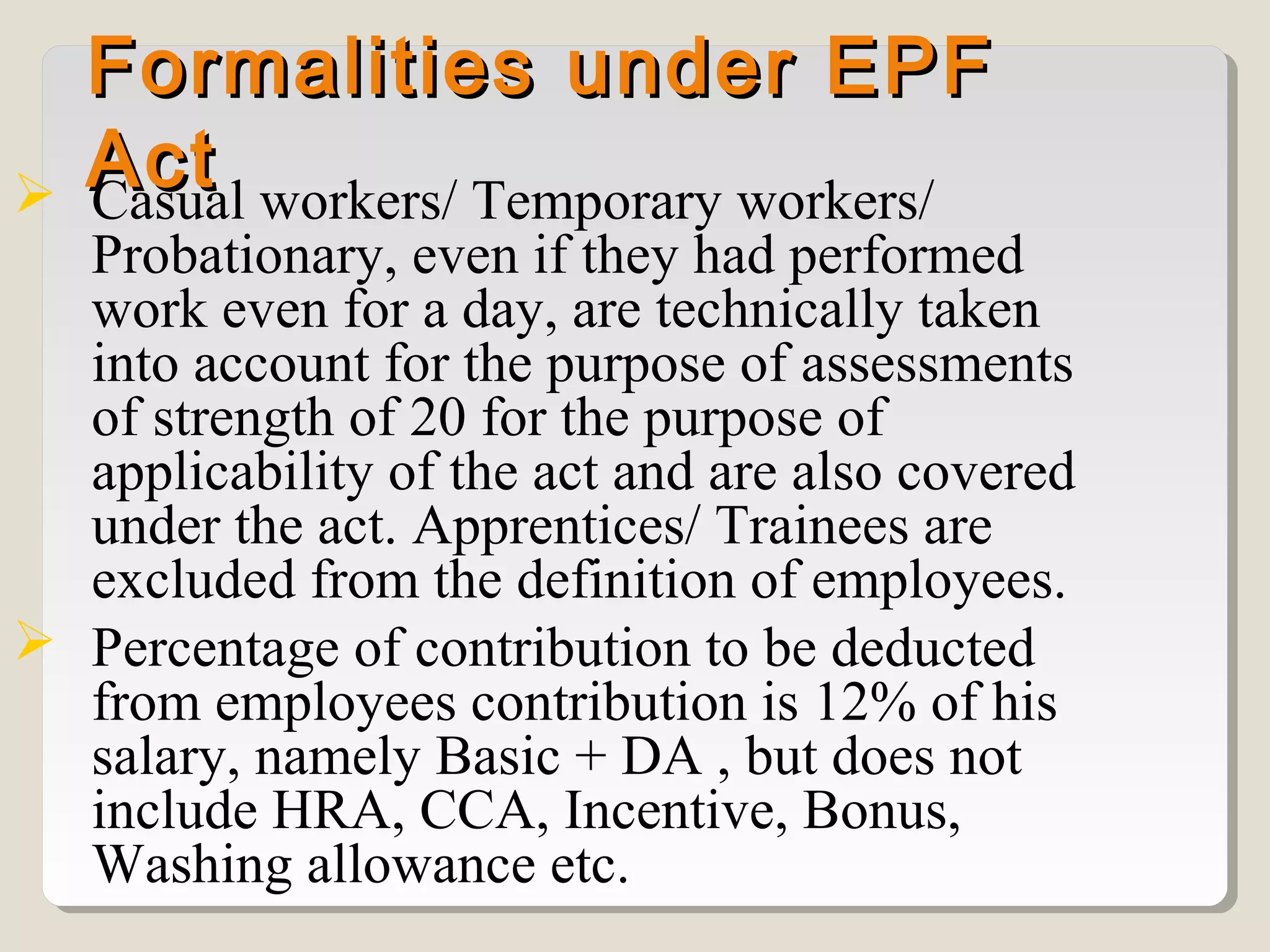 Provident fund ppt | PPT