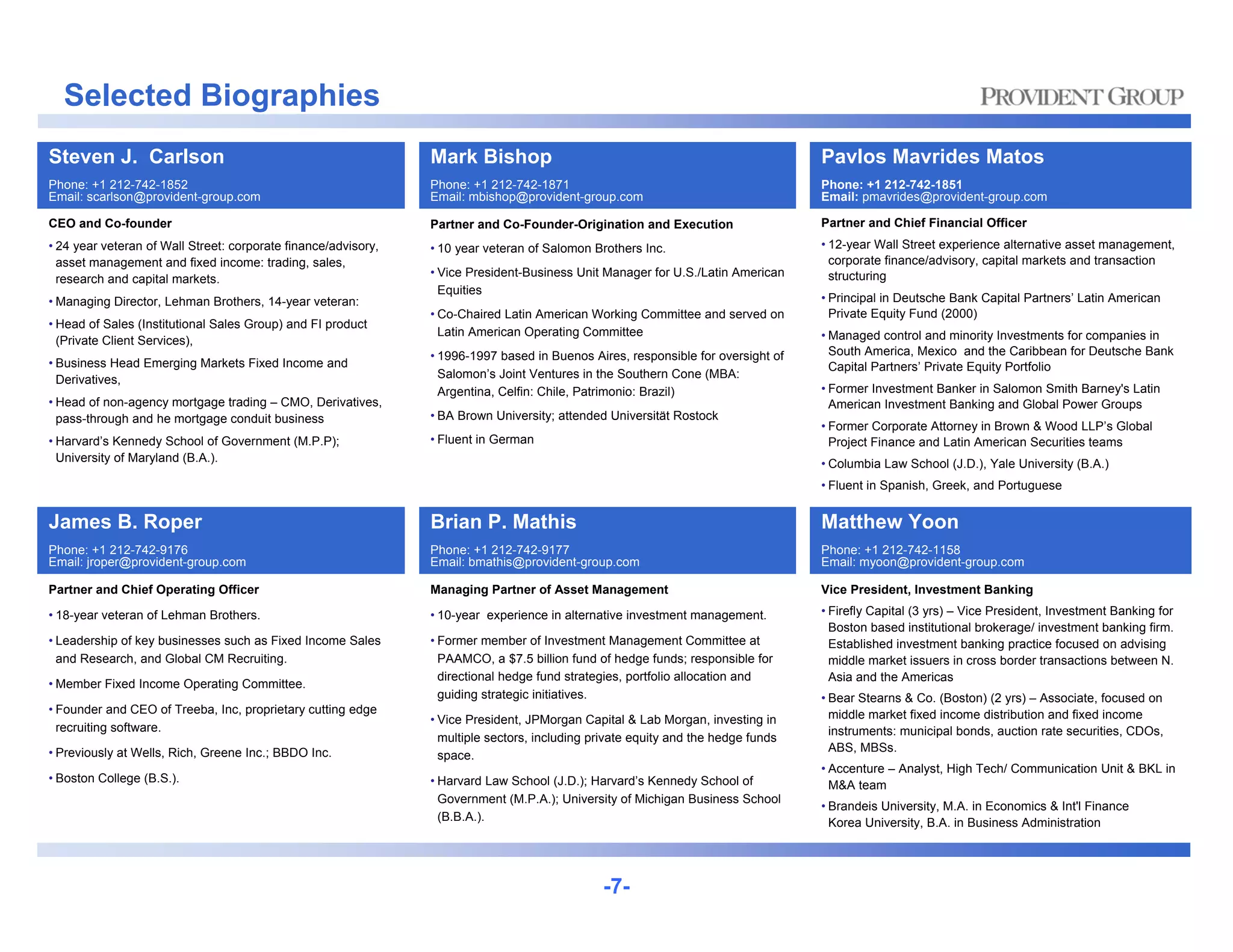 Provident Group Firm Overview May 2009 (Case Studies) | PDF