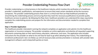 Provider Credentialing Process Flow Chart.pdf | Health Insurance ...