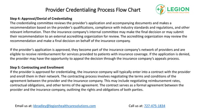 Provider Credentialing Process Flow Chart.pdf | Health Insurance ...