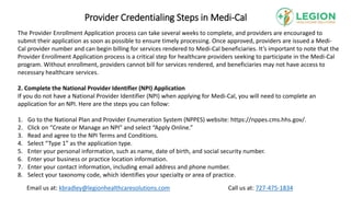 Provider Credentialing Steps in Medi-Cal.pptx