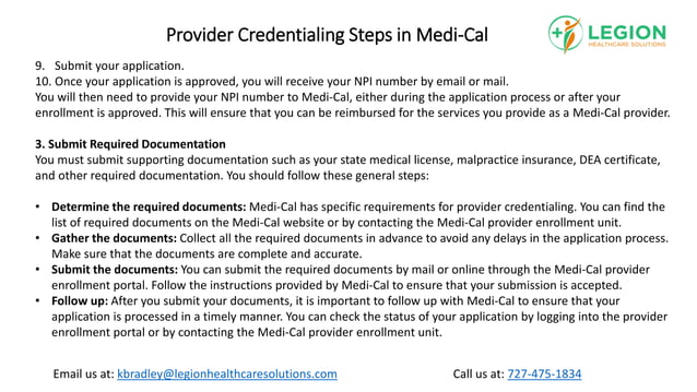 Provider Credentialing Steps in Medi-Cal.pdf