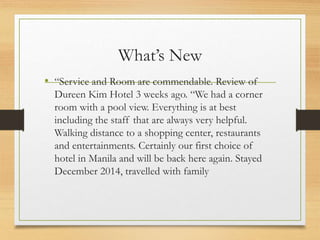 provide room for guest.pptx HOUSEKEEPING | PPTX