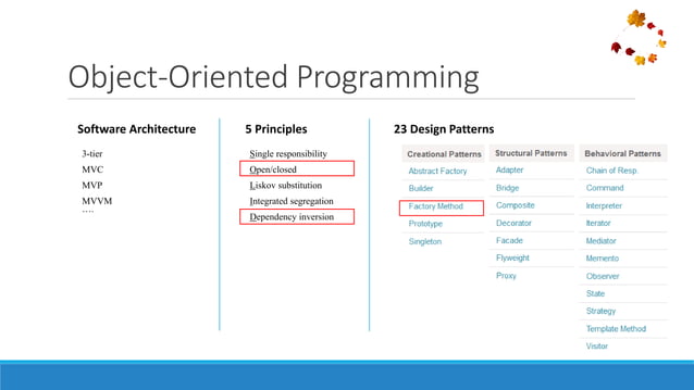 Provider pattern practices | PPT