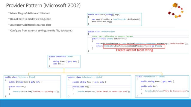Provider pattern practices | PPT