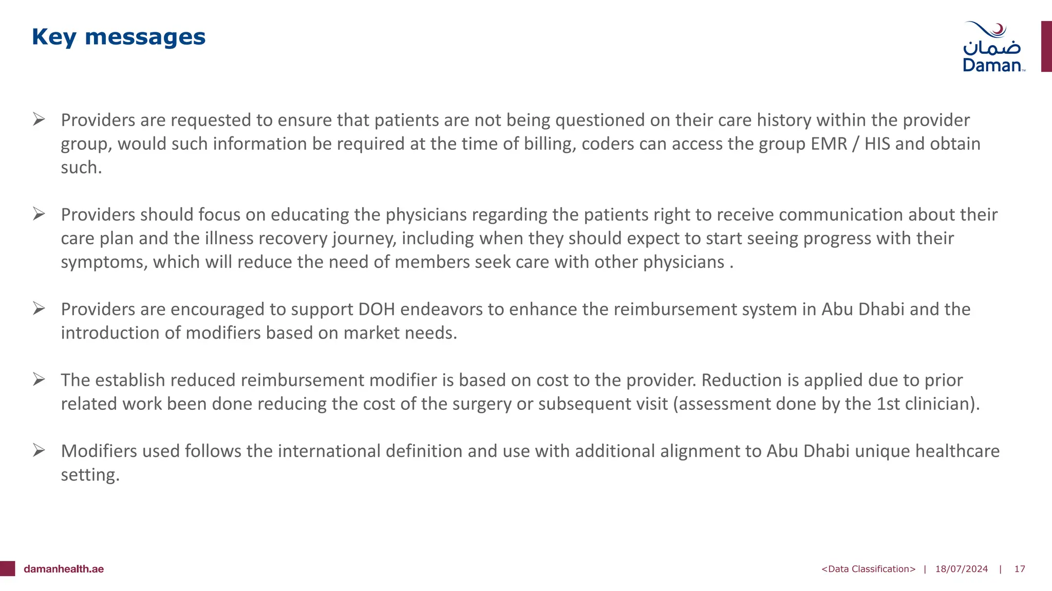 Provider training_2nd _Addendum 41 to DOH Claims & Adjudication Rules (1).pptx