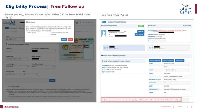Provider training_2nd _Addendum 41 to DOH Claims & Adjudication Rules ...