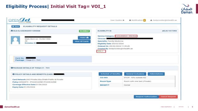 Provider training_2nd _Addendum 41 to DOH Claims & Adjudication Rules ...