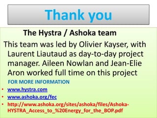 Providing access to energy | PPT